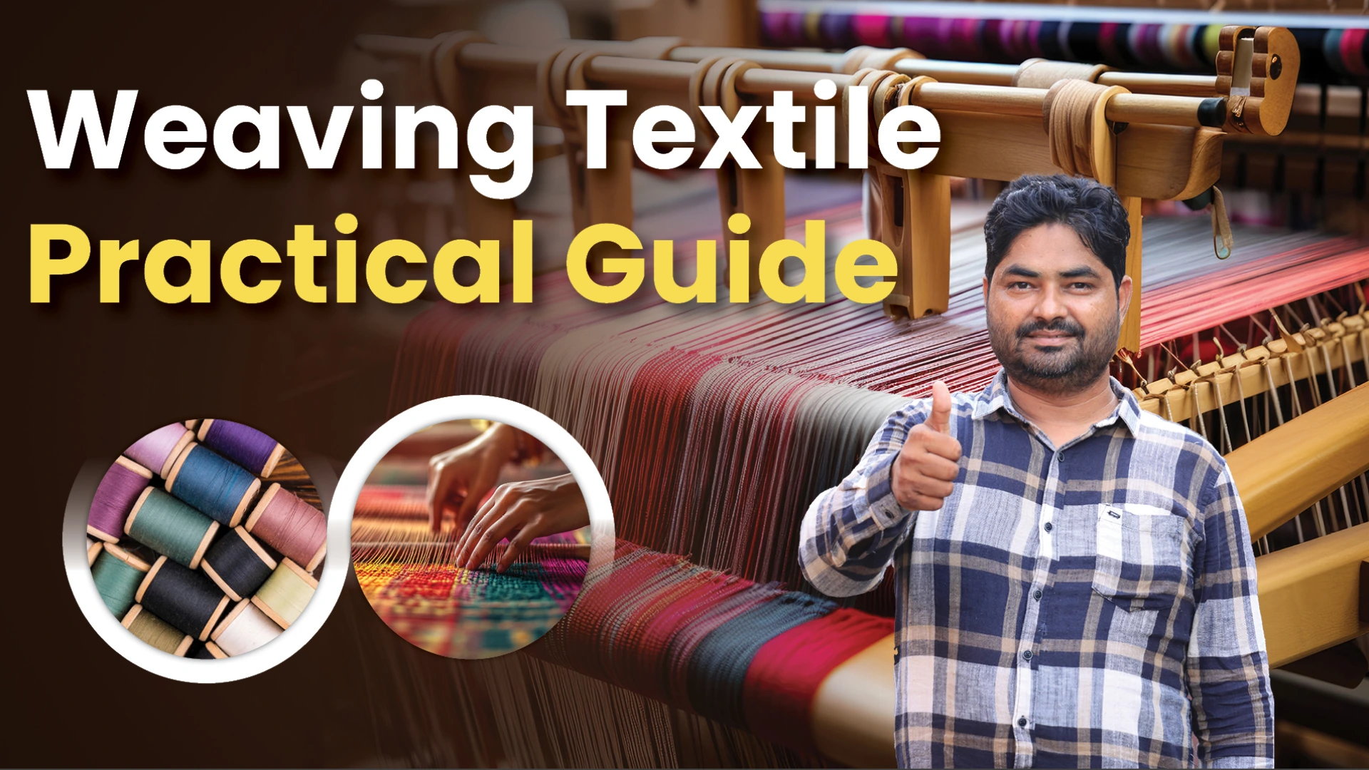 Textile Weaving: Practical Guide for Beginners & Professionals